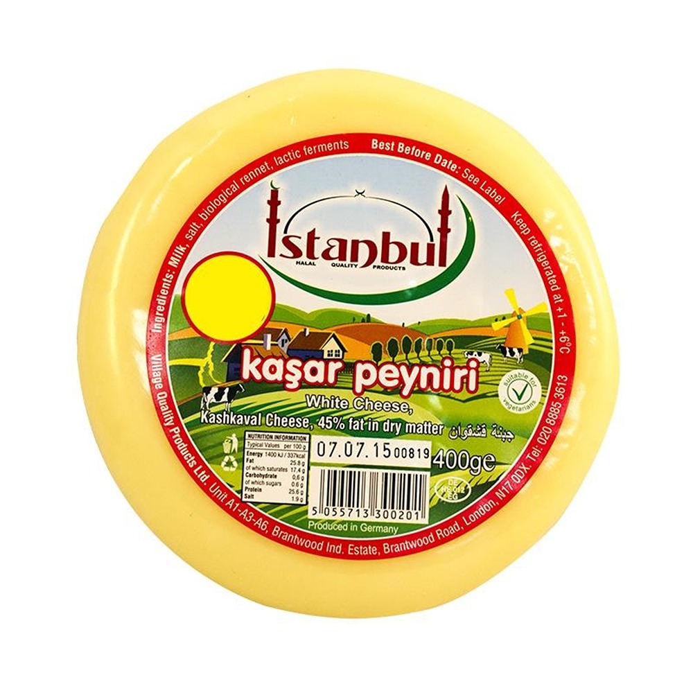 ISTANBUL KASAR PEYNIRI - 400G - Camelot foods