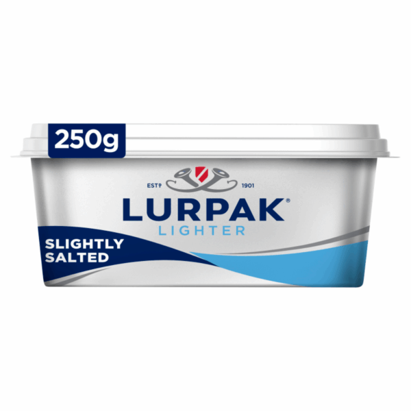 Buy LURPAK SPREAD BUTTER LIGHT SALTED - 12*250G Wholesale | Camelot ...